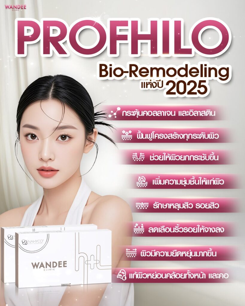 𝗕𝗶𝗼-𝗥𝗲𝗺𝗼𝗱𝗲𝗹𝗶𝗻𝗴 แห่งปี 𝟮𝟬𝟮𝟱 ต้องตัวนี้ โปรแกรม 𝗣𝗿𝗼𝗳𝗵𝗶𝗹𝗼 - WandeeClinic ...